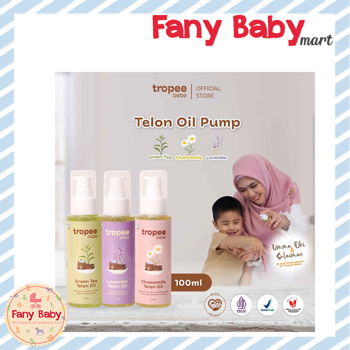 Jual TROPEE BEBE TELON OIL 100ML | Shopee Indonesia