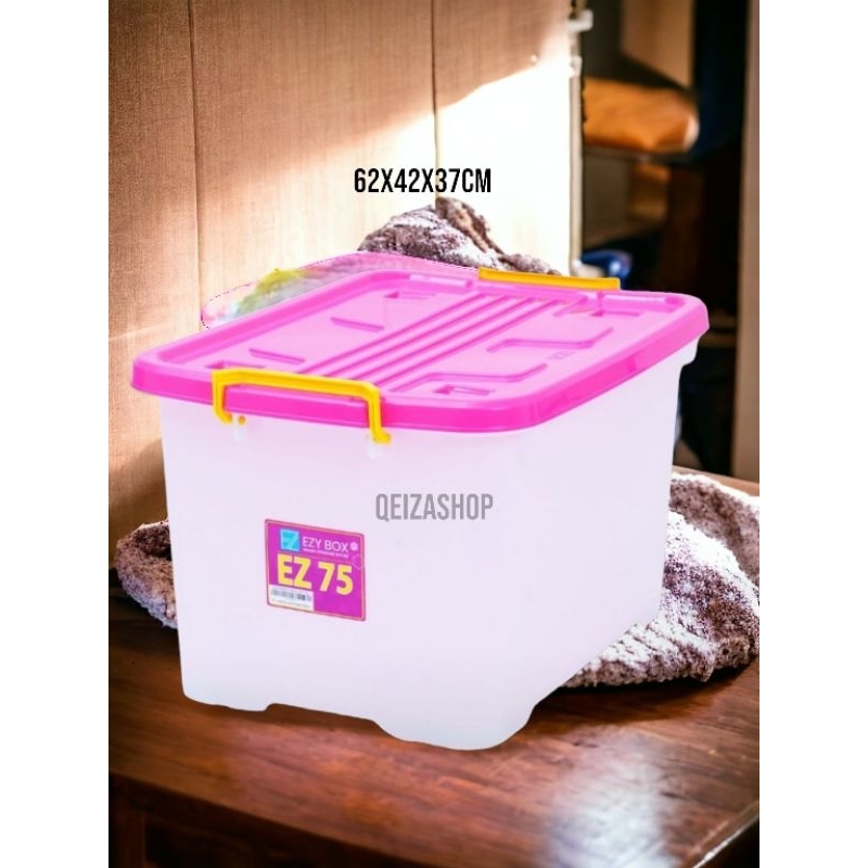 Jual CONTAINER BOX CB 75 LITER KONTAINER KOKOH/ TEMPAT WADAH SERBAGUNA ...