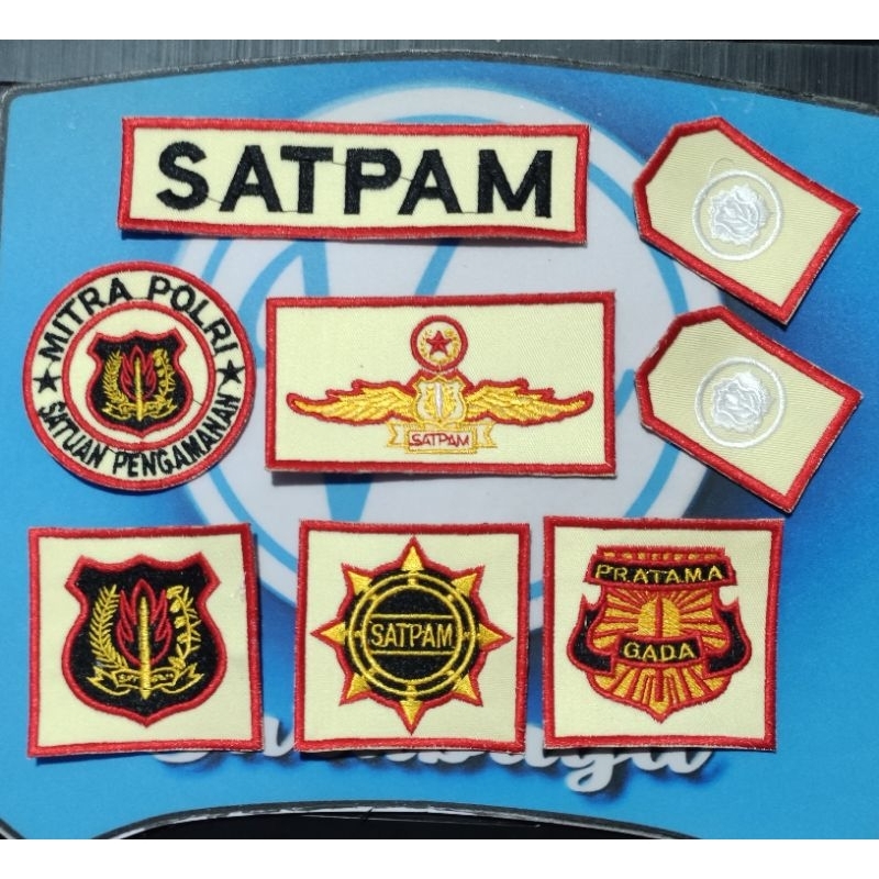 Jual Atribut Satpam Set Bordir Security | Shopee Indonesia