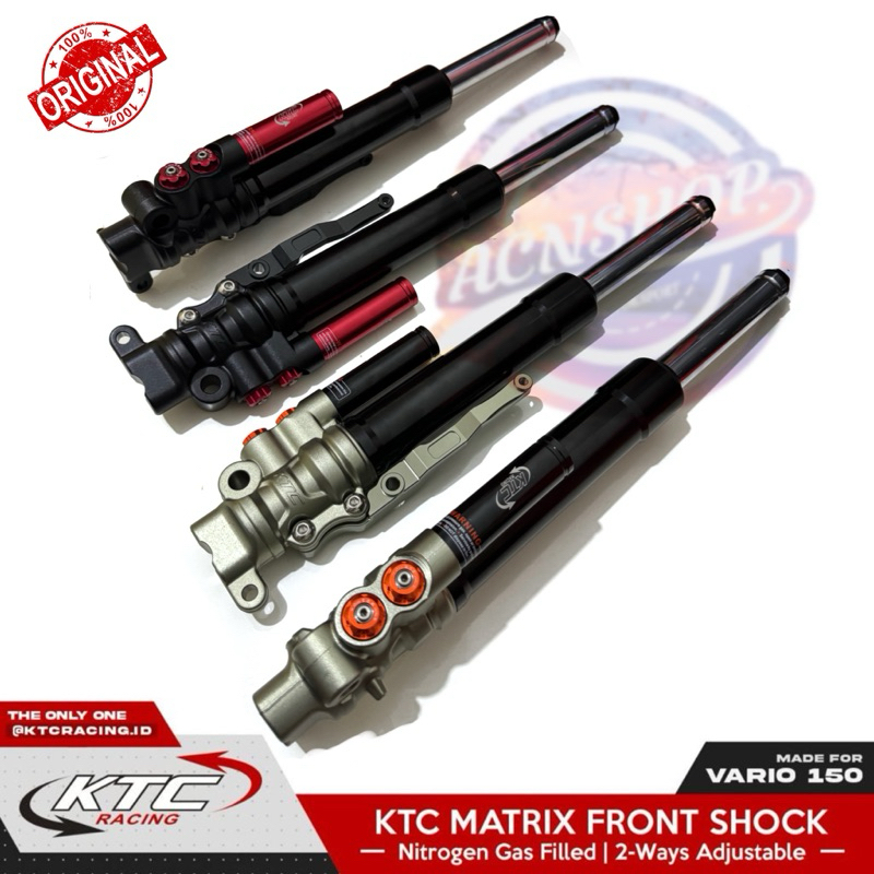 Jual Tabung Shock Depan KTC Racing Vario Beat Fi Scoopy Vario 125 Vario ...