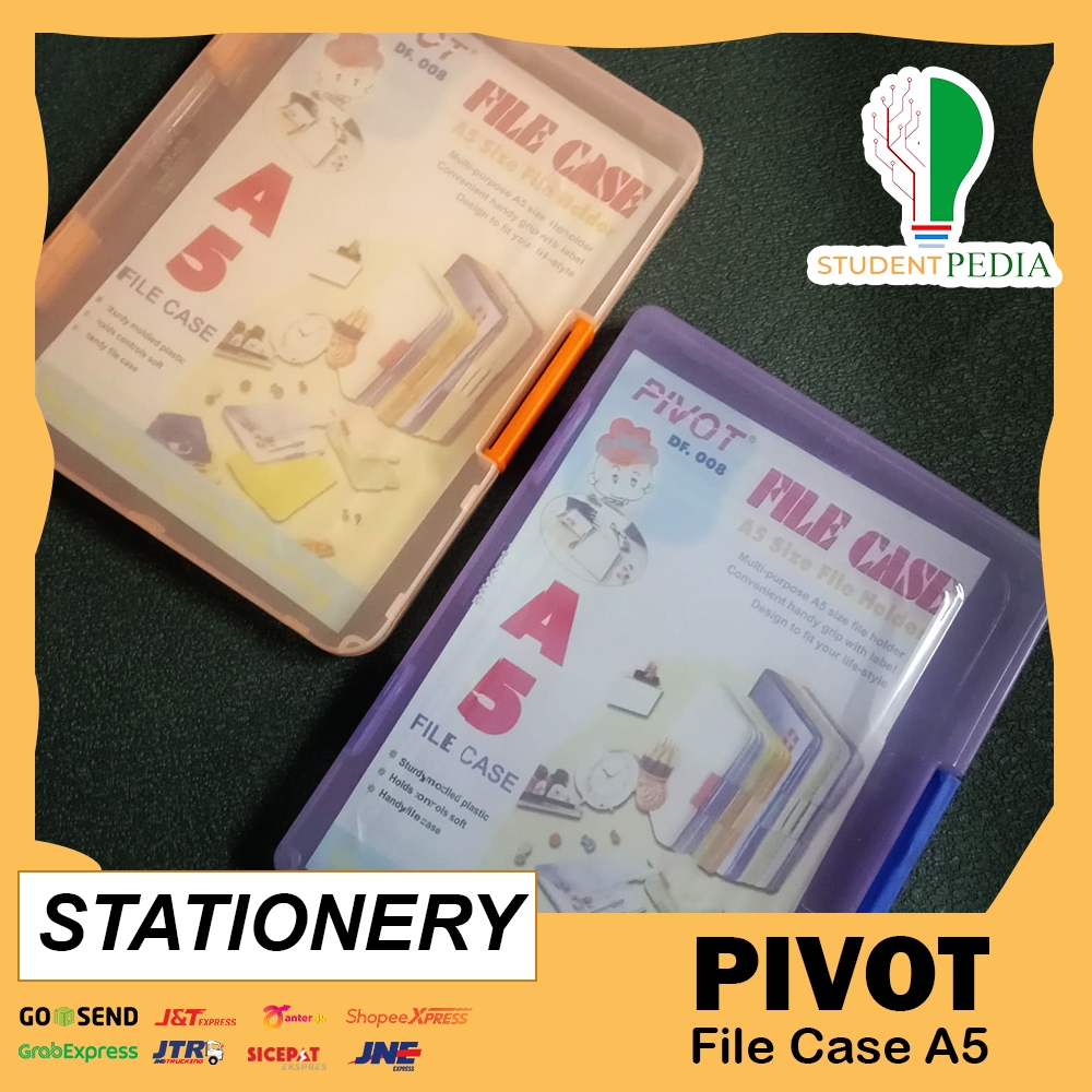 Jual File Case A5 Size File Holder PIVOT DF-008 / Kotak Berkas A5 ...