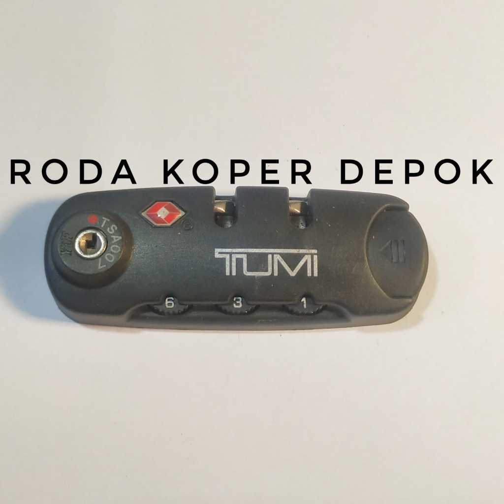 Jual Kunci TSA koper limited model C ( tanpa penutup bawah ) | Shopee ...