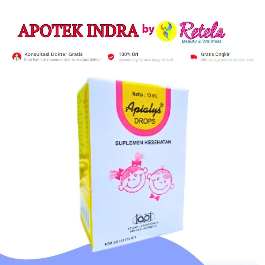 Jual APIALYS DROPS 10ML | Shopee Indonesia