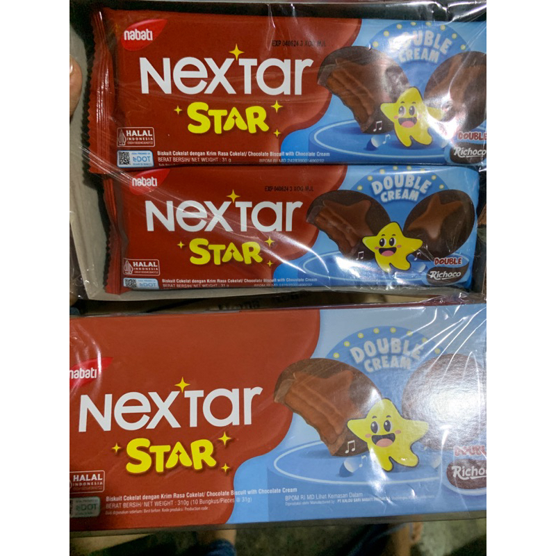 Jual BARU NEXTAR STAR GOGUMA coklat (isi 10 Pcs) | Shopee Indonesia