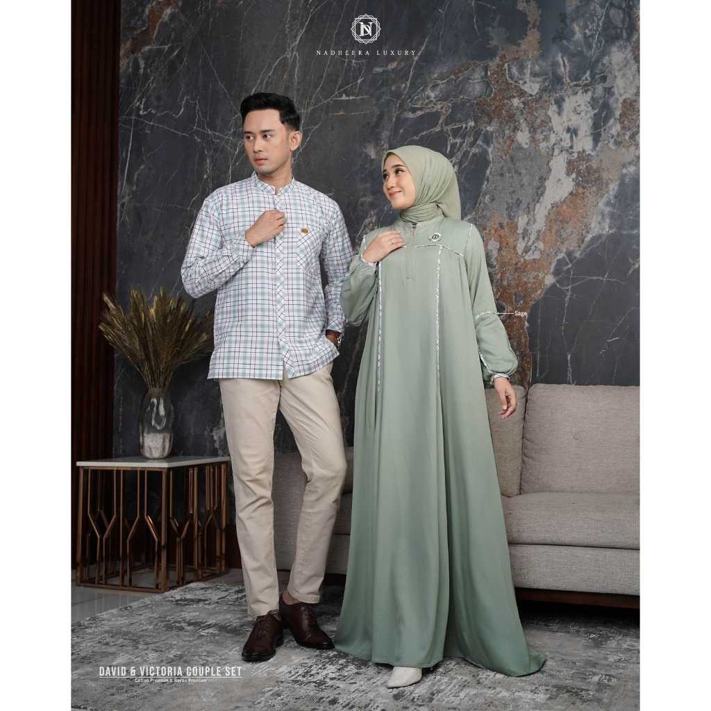 Jual DAVID & VICTORIA COUPLE SET BY NADEERA LUXURY | Shopee Indonesia