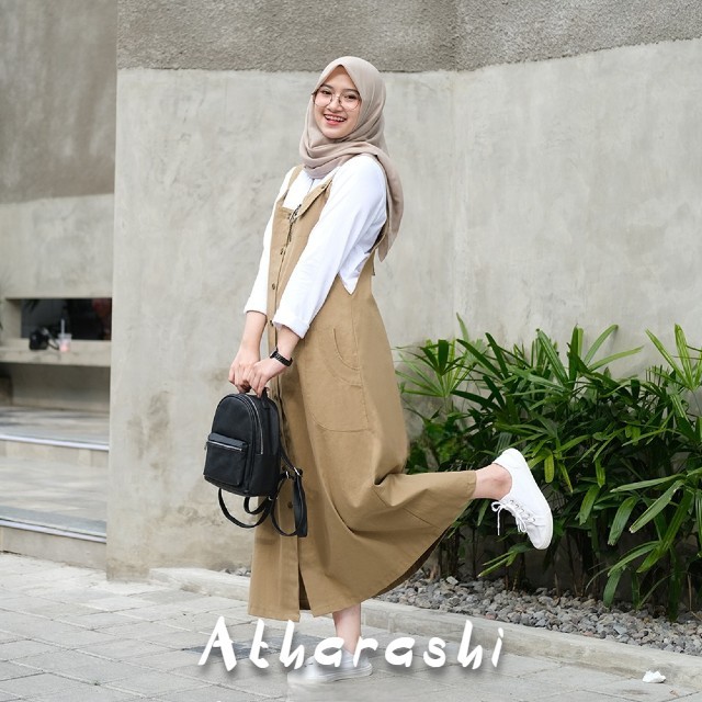 Jual Overall Maggie Ootd Kekinian Terlaris/jumpsuit/rok kodok/Overall ...