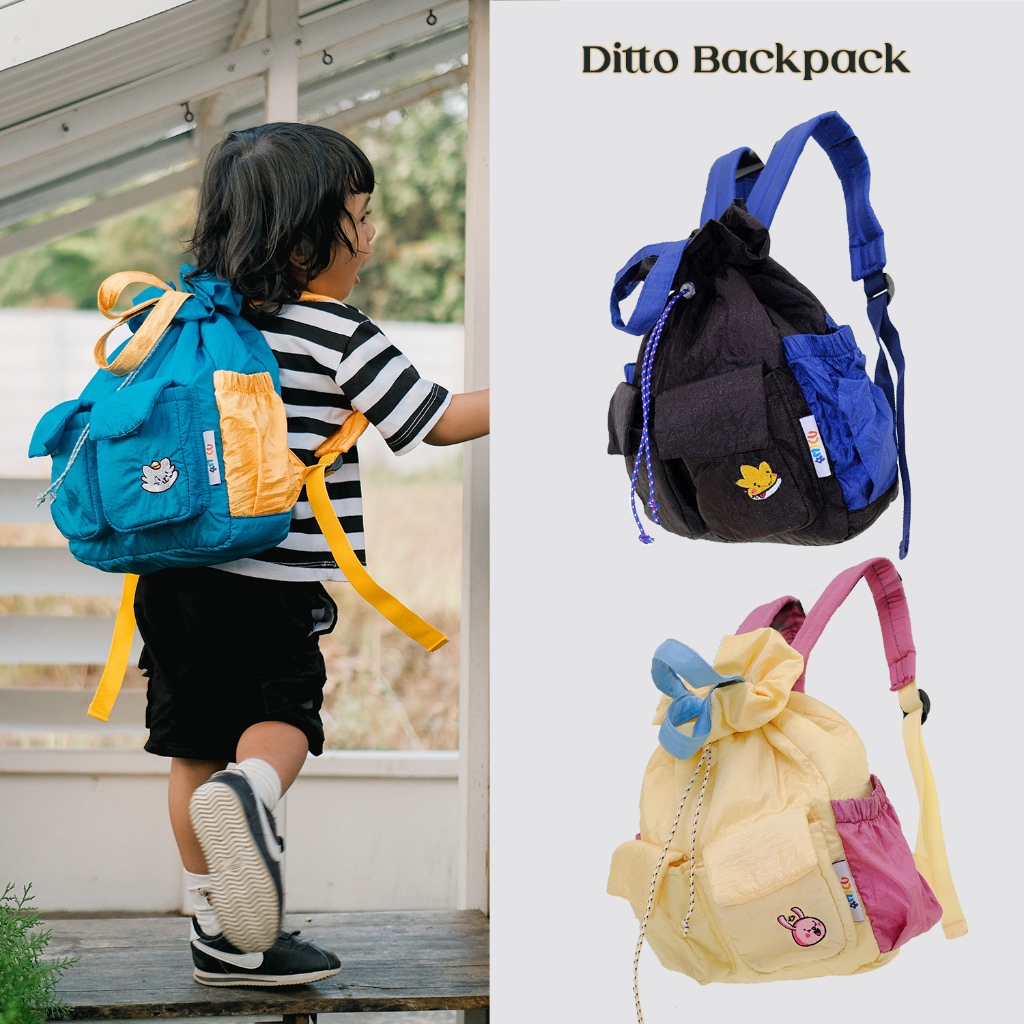 Jual AMICU Ditto Bag - tas ransel - tas anak - tas crinkle tas ransel ...