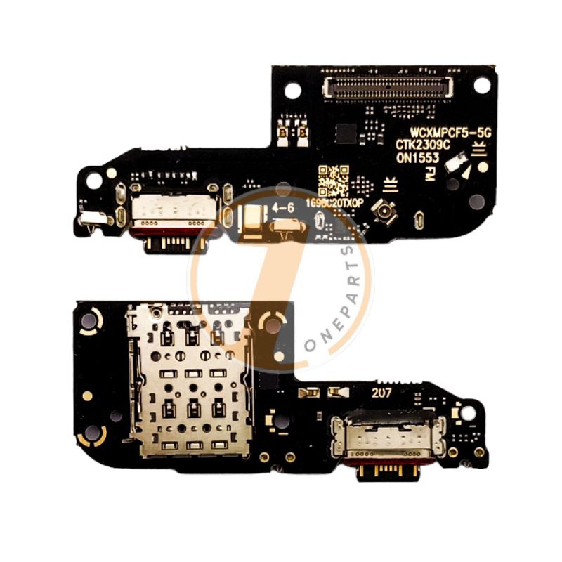 Jual FLEXIBLE POCO F5 TC CHARGER CAS CON SIM MIC ORIGINAL | Shopee ...