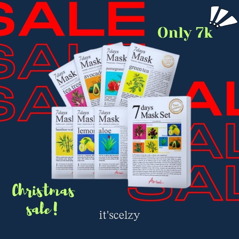 Jual Ariul 7 days mask | Shopee Indonesia