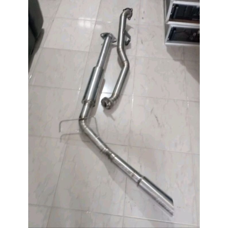 Jual Fullsystem Side Exit Knalpot All New Pajero Sport Dakar | Shopee ...