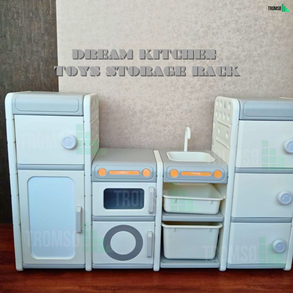 Jual Rak Penyimpanan Mainan dan Buku Anak bentuk Dapur Mini / Kitchen ...