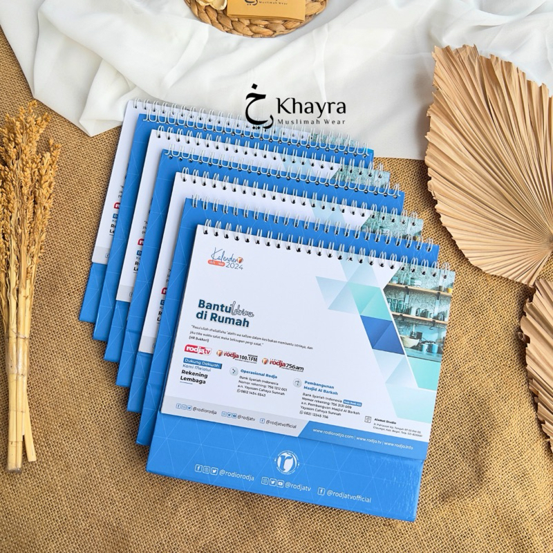 Jual READY - KALENDER MEJA RADIO RODJA/RODJA TV 2024 KALENDER HIJRIYAH ...