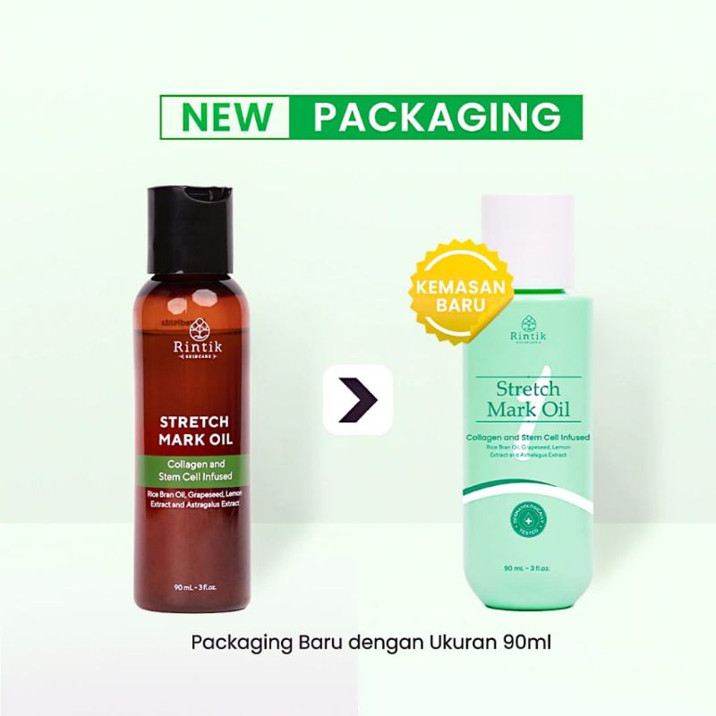 Jual RINTIK SKINCARE - STRETCHMARK OIL 90ML | Streachmark cream | No ...
