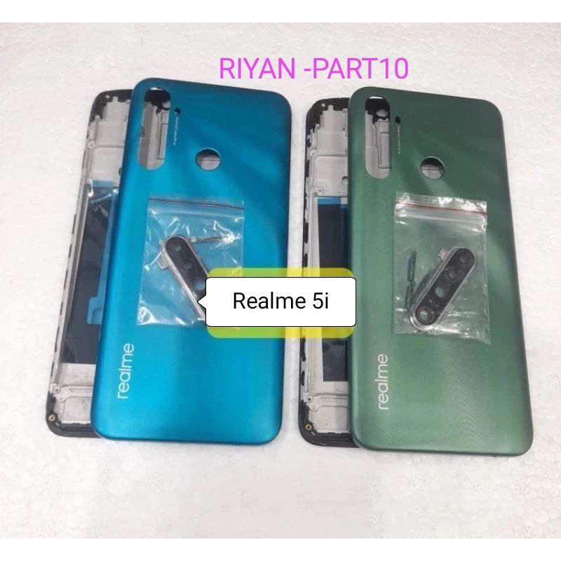 Jual KESING HOUSING REALME 5i BACKDOOR FULLSET FRAME TATAKAN LCD REALME ...