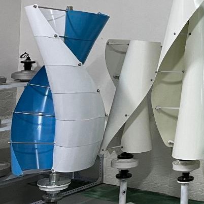 Jual Turbin Angin VAWT Vertical Axis Wind Turbine PLTB Low RPM 1000 ...