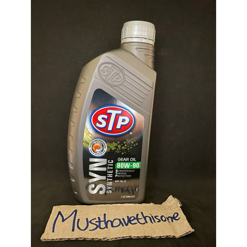 Jual oli stp gear oil gear oli persneling sae 80 90 kemasan 1 liter 1 l ...