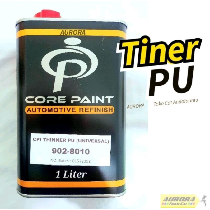Jual Tiner PU Core Paint 1Liter Thinner Piu Universal Kualitas Premium ...