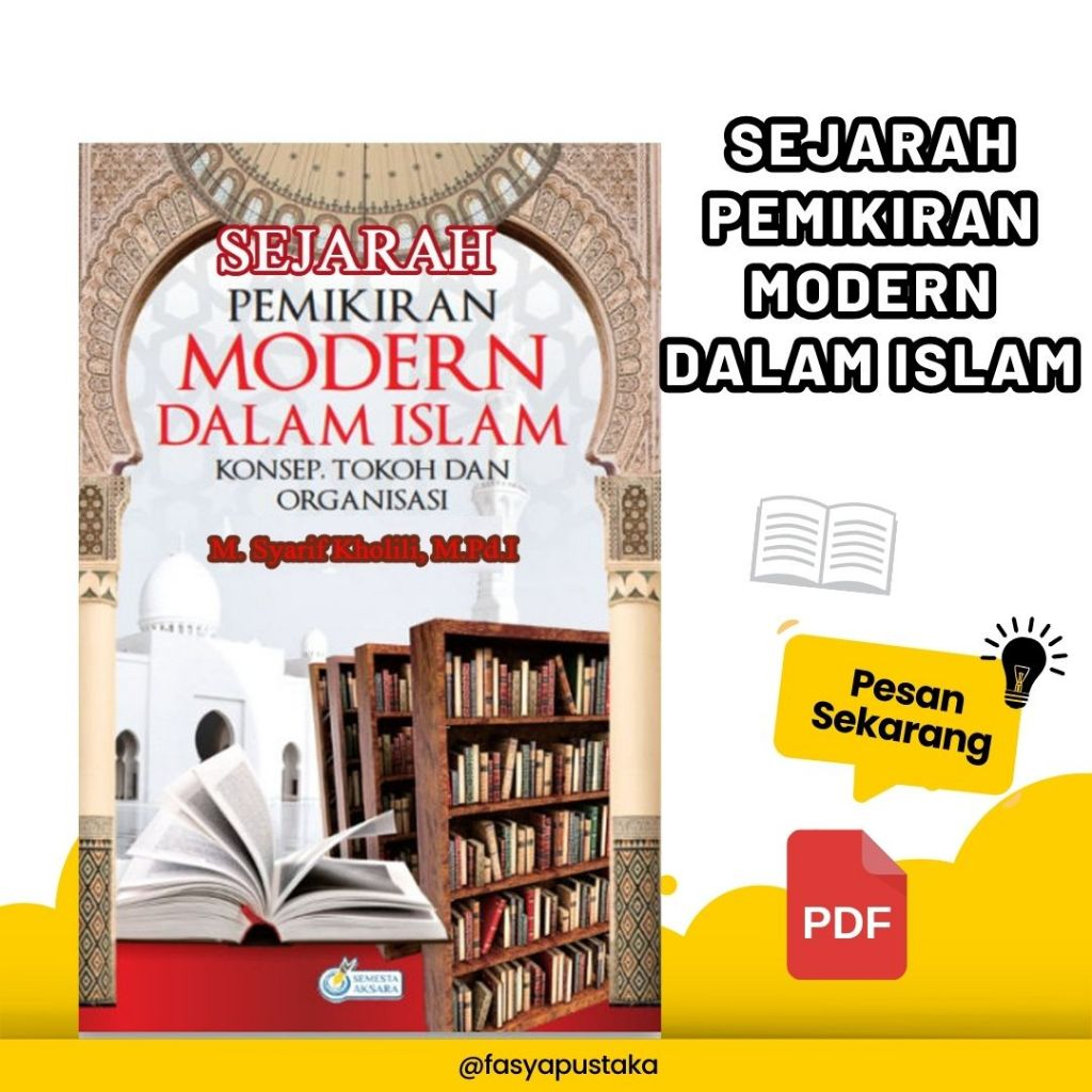 Jual SEJARAH PEMIKIRAN MODERN DALAM ISLAM | Shopee Indonesia