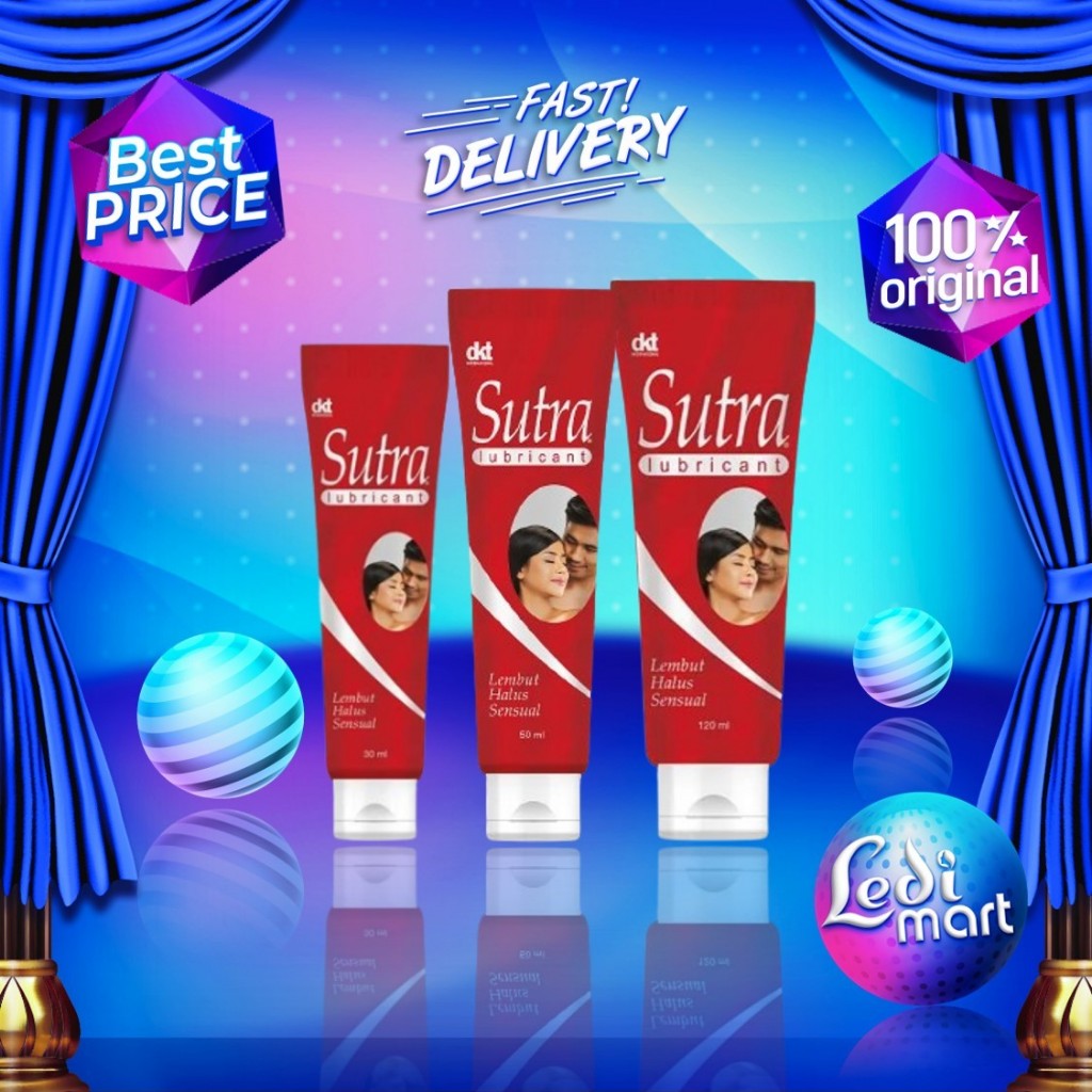 Jual Sutra Lubricant 30ml & 50ml & 120ml - Gel Pelumas - Melicinkan ...