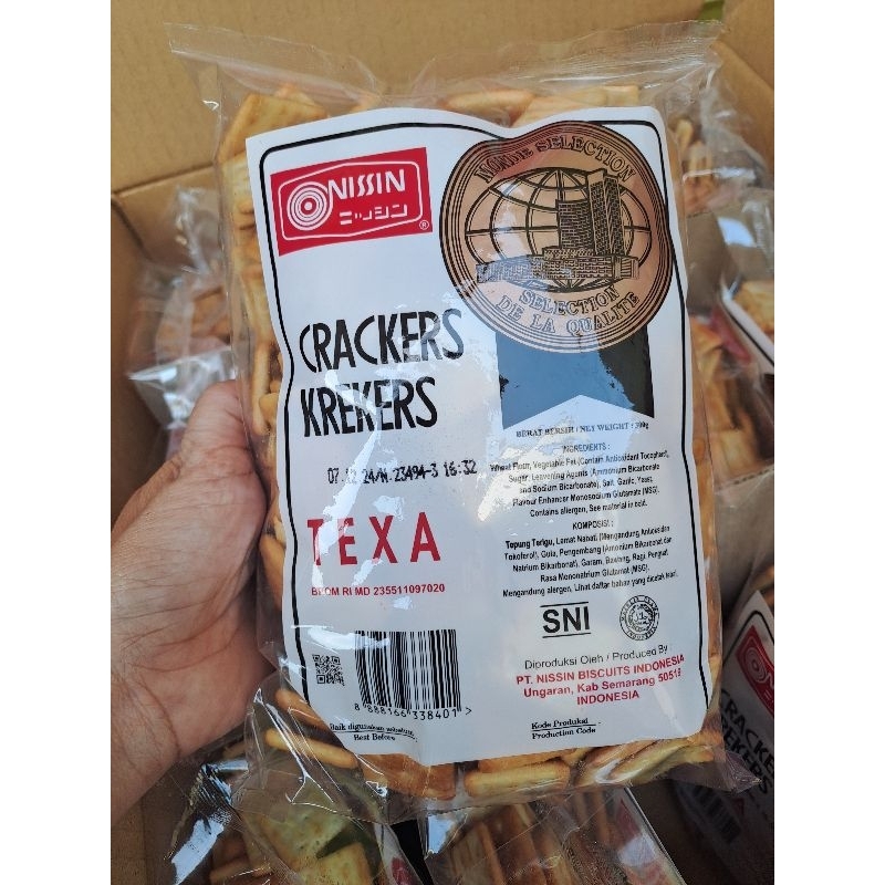 Jual Kue Kering Nissin Aneka Rasa 300 gr (Hexa,Stik madu,Texa,Biskuit ...
