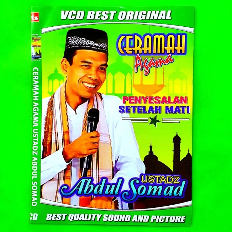 Jual KASET VCD CERAMAH AGAMA USTAD ABDUL SOMAD-CERAMAH USTAD ABDUL ...