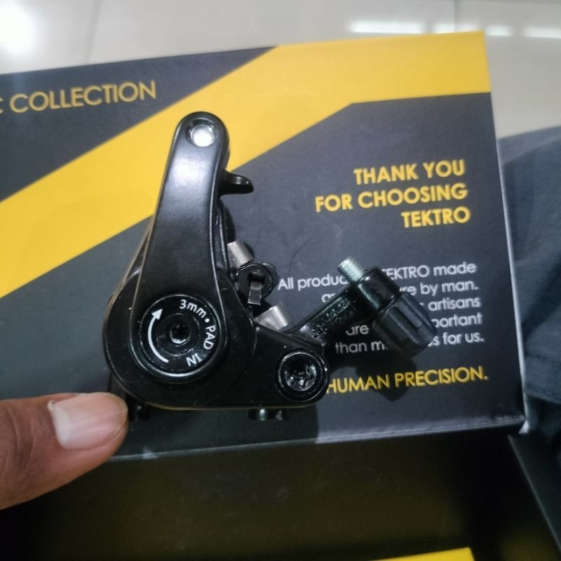 Jual Caliper Disc Brake Tektro MD-C550 Road + Adaptor Kaliper 2 piston Mechanical Disc Brake rem ...