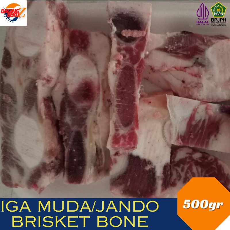 Jual Tulang Iga Muda Iga Brisket 500gr Halal Soup Jando Shopee