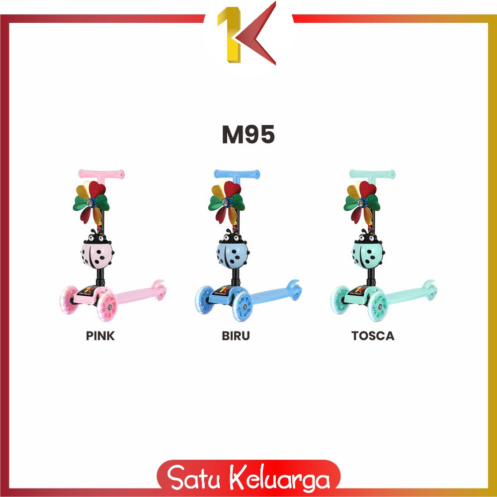Jual SK-M95 Mainan Otopet Scooter Anak Otoped Kumbang Skuter Anak Roda ...