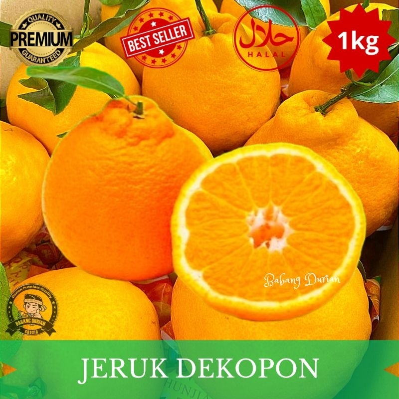 Jual JERUK DEKOPON JERUK SUMO 1KG JERUK JEPANG JERUK SULTAN MANIS KAYA ...