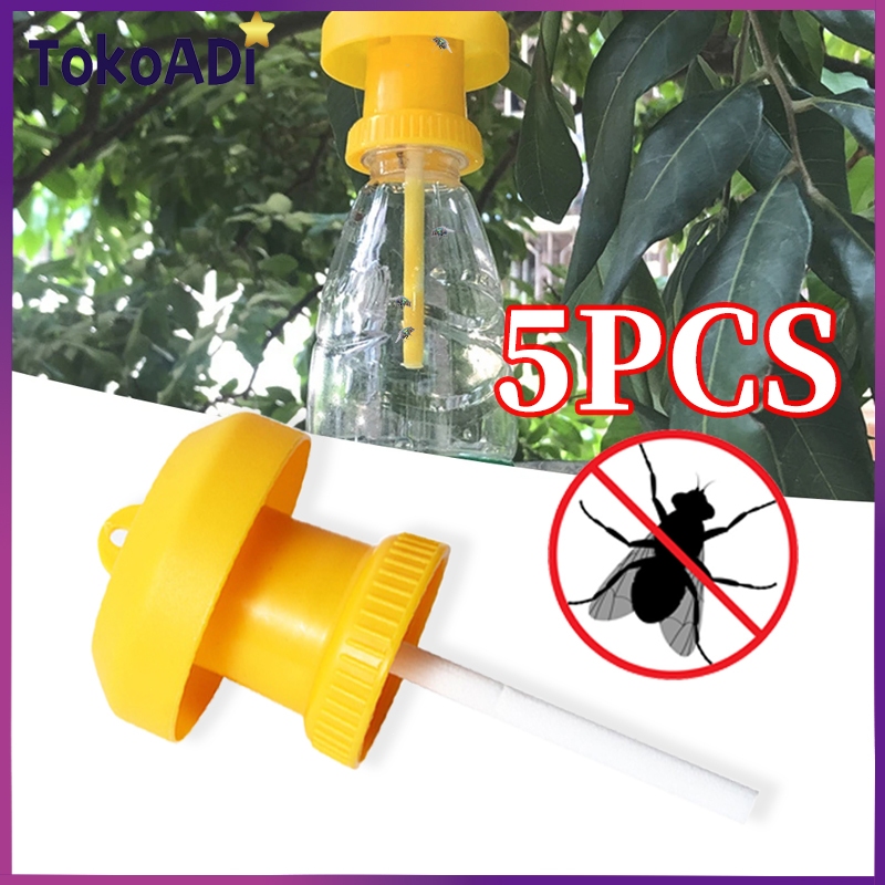 Jual 5PCS Fruit Fly Trap Killer Alat Perangkap Hama Serangga Lalat Buah ...