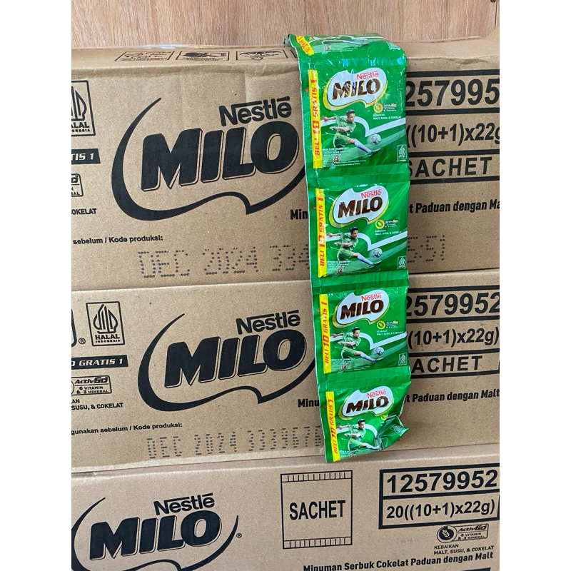 Jual Milo Sachet Renceng (isi 11 pcs) | Shopee Indonesia