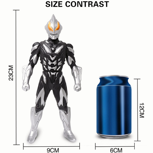 Jual 30CM Ekstra Besar Ultraman Zetto Belial Zero Mainan Ultraman Geed ...