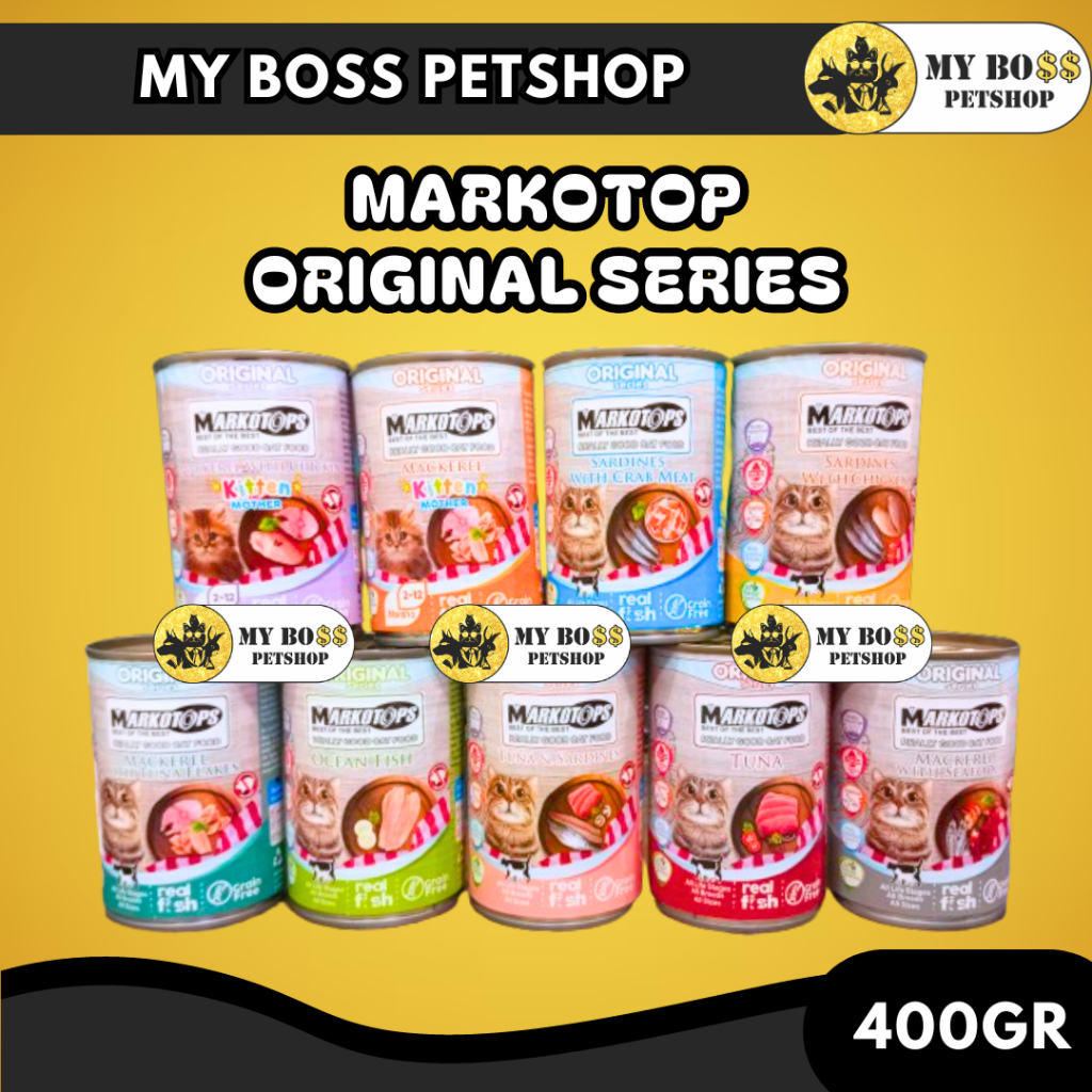 Jual MARKOTOPS 400GR ORIGINAL SERIES | MAKANAN BASAH KALENG KUCING ...