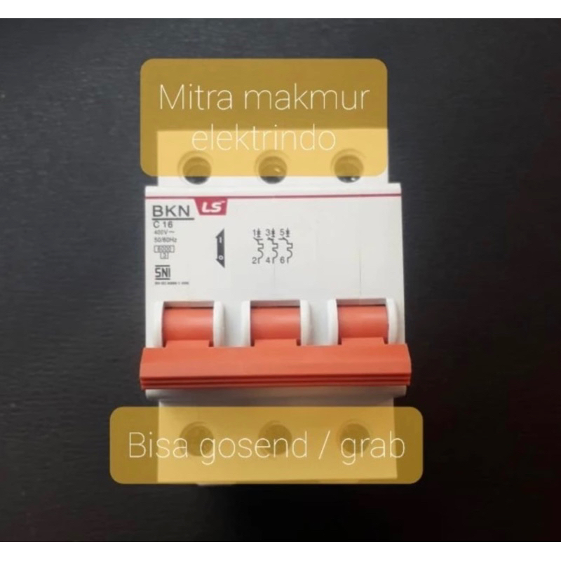 Jual Mcb ls 16a 3p / Mcb Ls 3phase 16a / mcb Ls BKN 16a 10a 6a 20a 25a 32a | Shopee Indonesia