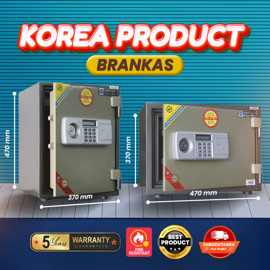Jual Brankas Digital Korea Product (23 liter, 55kg, tahan api ...