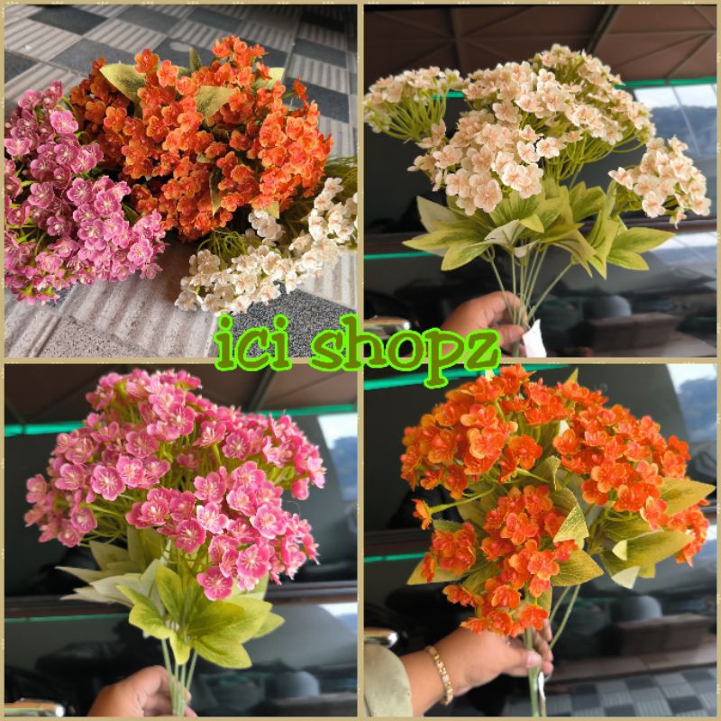 Jual Bunga Panca Warna Jumbo Tinggi 44cm Bunga Artificial | Shopee ...