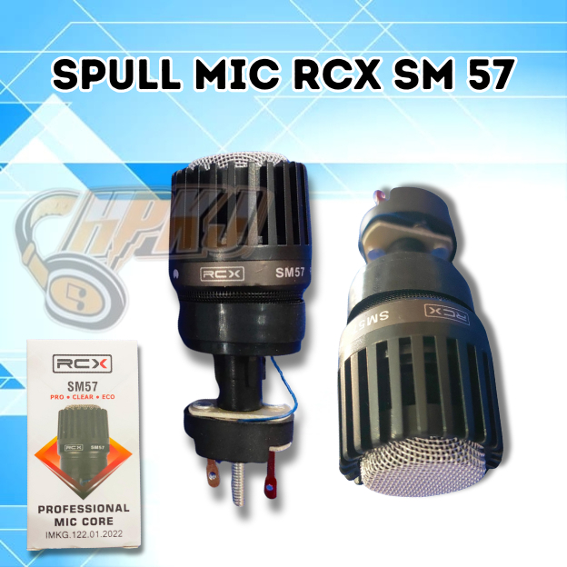 Jual Spool Mic RCX SM-57 Spull Microphone Tak SM-57 Spull mic RCX SM-57 ...