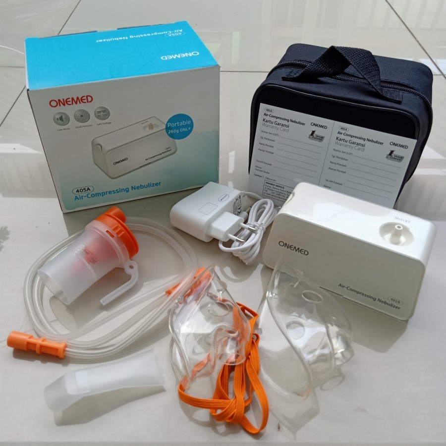 Jual Nebulizer 405A Onemed,nebulezer,Alat uap,Inhalasi,nebu portable ...
