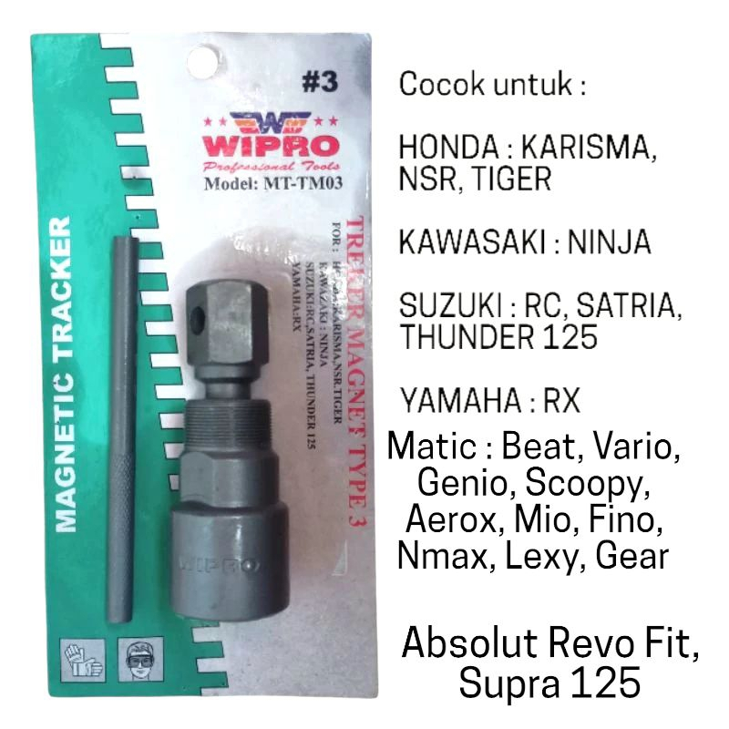 Jual Treker Magnet TM#3 / Kunci Magnet Tracker 03 MultiFungsi Motor ...