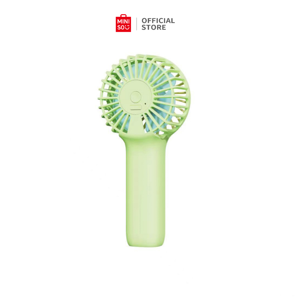 Jual Miniso Kipas Angin Mini Portable Hand Fan 1200mAh Type-C Charging ...