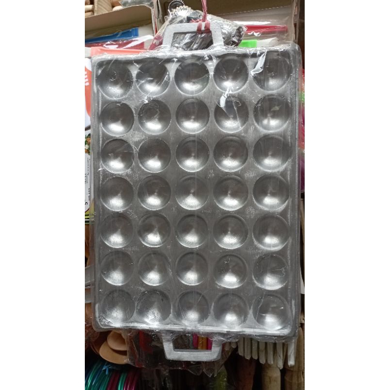 Jual tuangan pentol goreng jumbo isi 35 pc bahan alumunium tebal ...