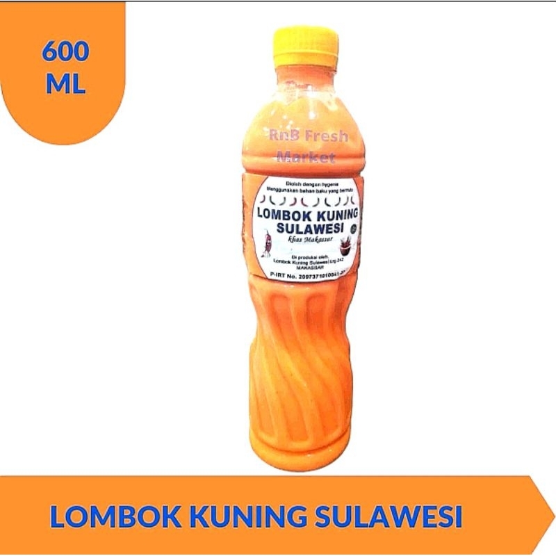 Jual lombok kuning sulawesi 600ml makassar | Shopee Indonesia