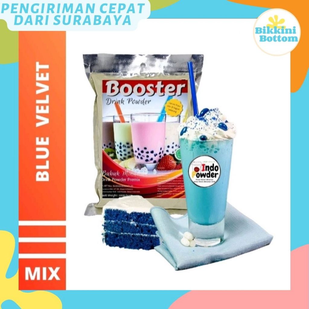 Jual Bubuk Minuman BLUE VELVET 1 kg / Bubuk BLUE VELVET 1 kg / BLUE ...