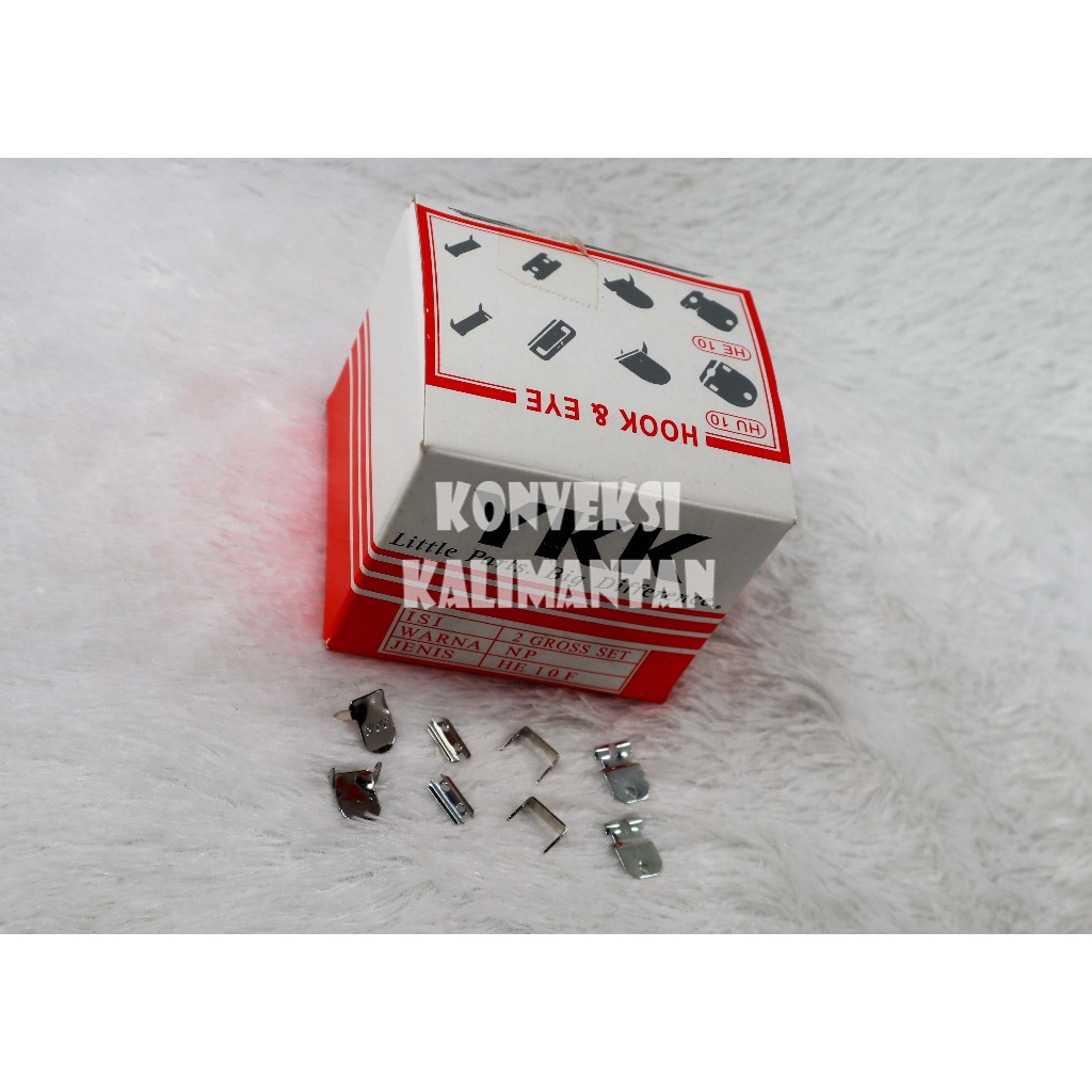 Jual Hak Jahit Rok / Hak Jahit Celana / kait Celana Merk YKK HE ...