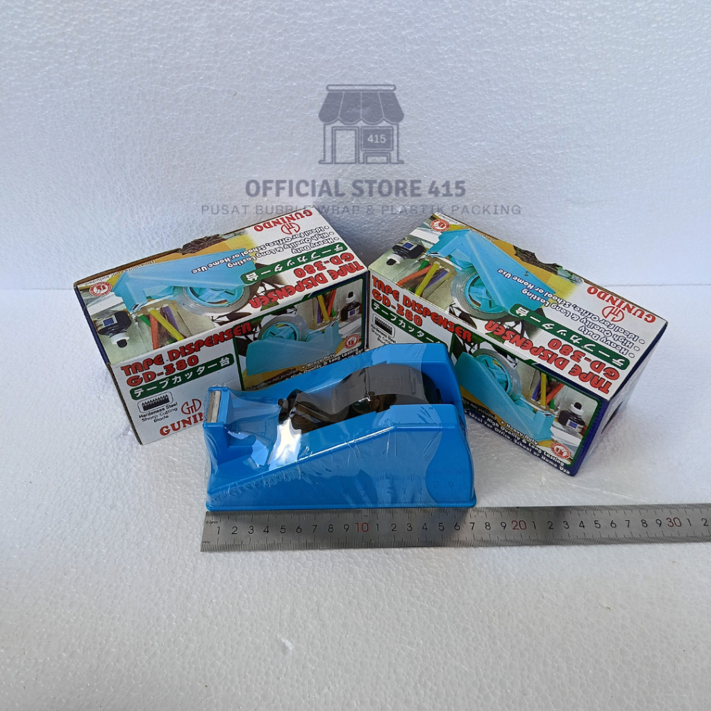 Jual Tape Dispenser / Tape Cutter Gunindo GD-380 Kualitas Bagus ...