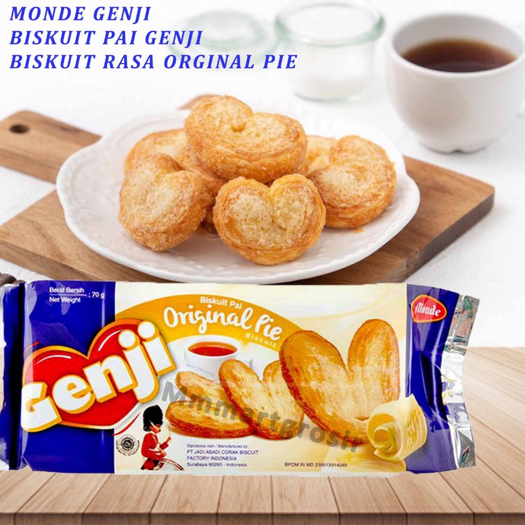 Jual Monde Genji / Biskuit Pie Genji / Biskuit Rasa Original / 70gr ... Jual Monde Genji / Biskuit Pie Genji / Biskuit Rasa Original / 70gr ...