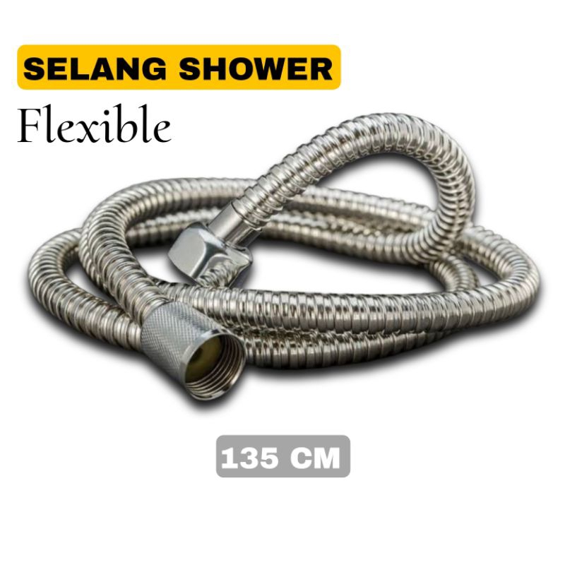 Jual SELANG SHOWER 135 CM Selang Shower Flexible Selang Shower ...