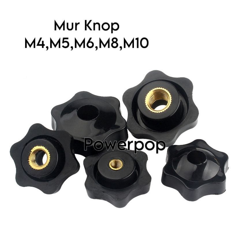 Jual MUR KNOP STAR M4 M5 M6 M8 M10 / KNOP BINTANG FEMALE / MUR KENOP ...