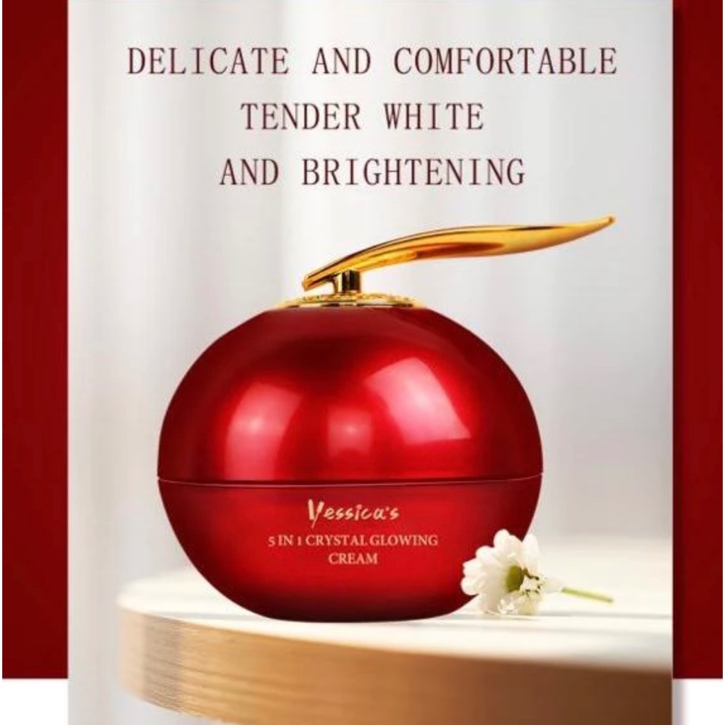 Jual YESSICA 5IN1 Crystal Glowing Cream/Goat Milk Moisturizer/Sleeping ...