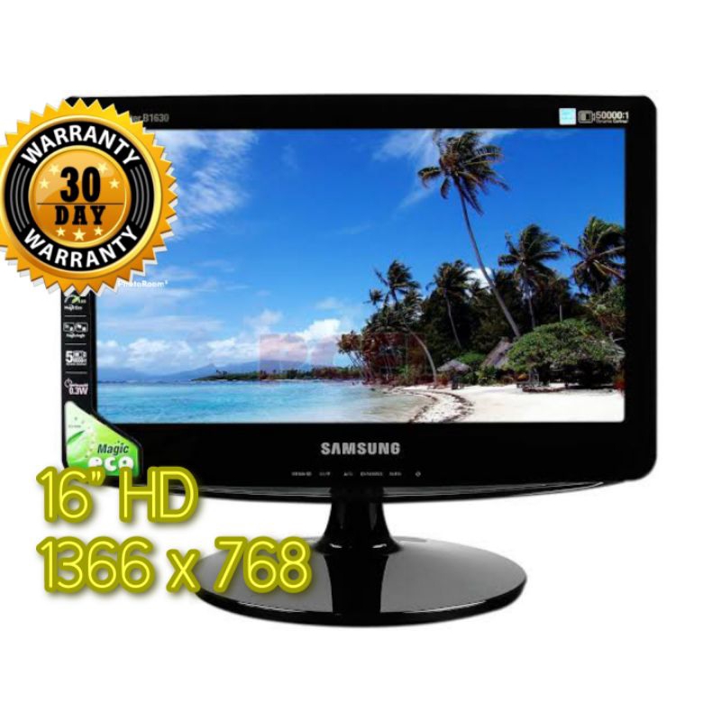 Jual Monitor Komputer Samsung 16inch wide B1630 | Shopee Indonesia